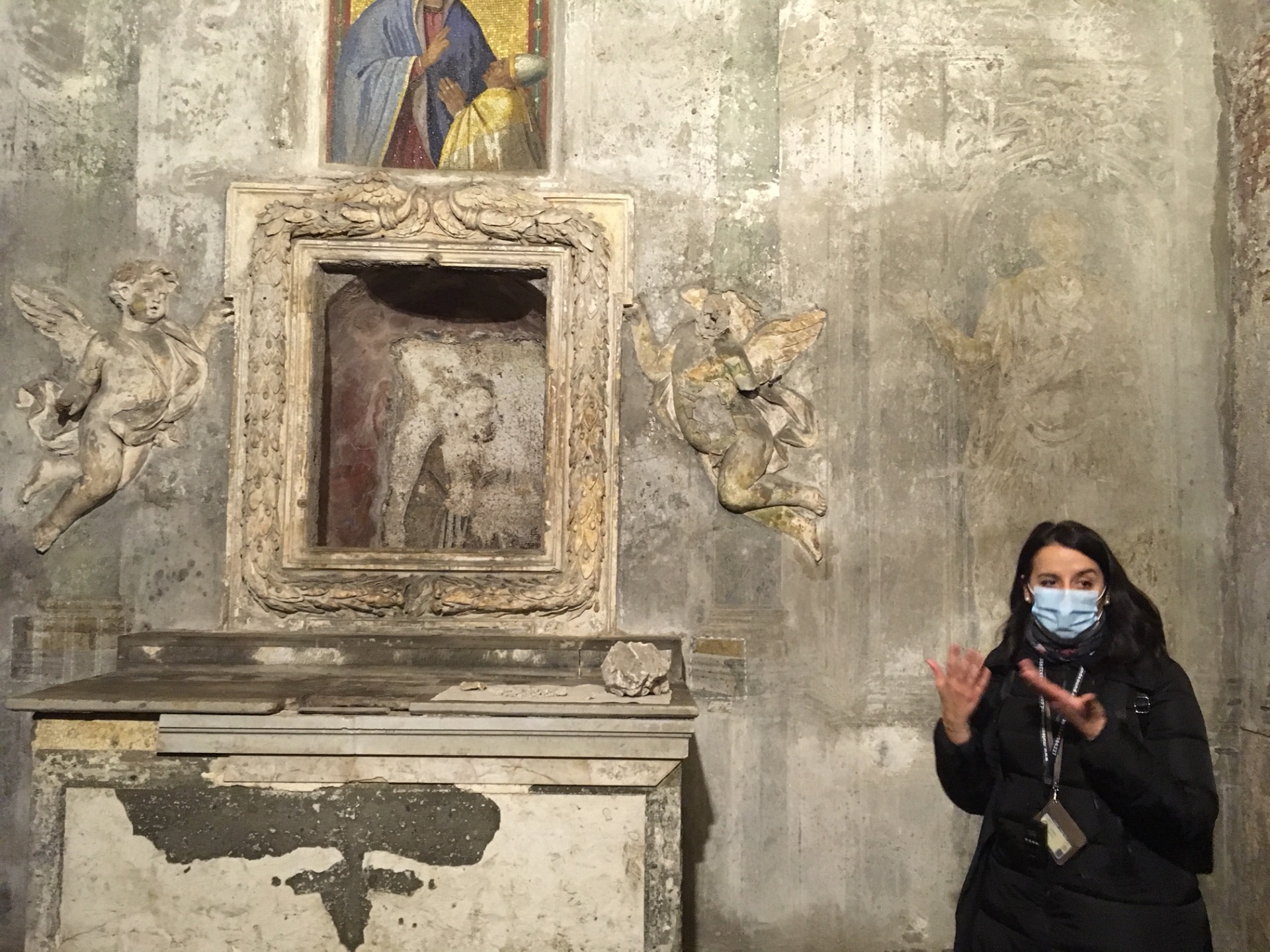 I sotterranei della basilica dei santi Silvestro e Martino ai Monti